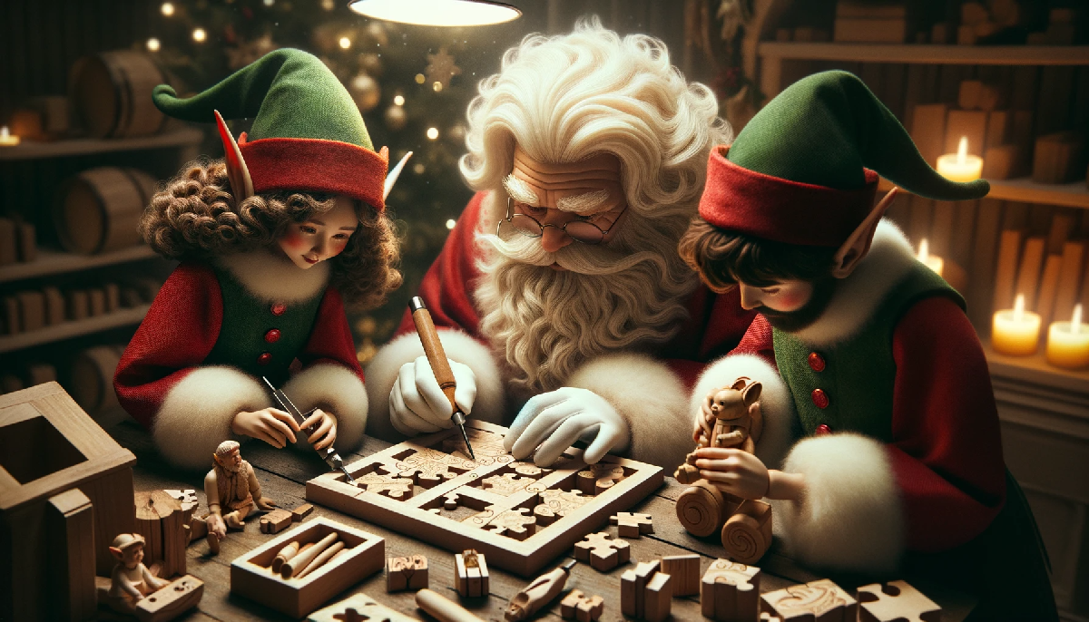 Santa's Special Workshop - SantaClauseTalks.Com