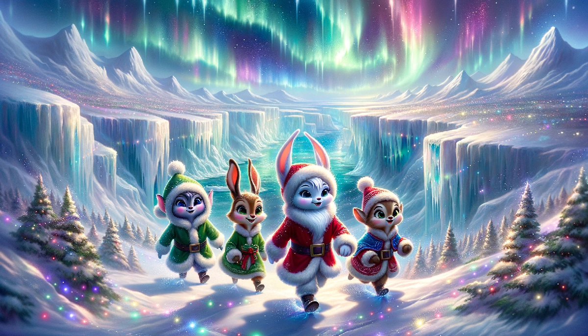 The Great North Pole Candy Cane Mystery - SantaClauseTalks.Com