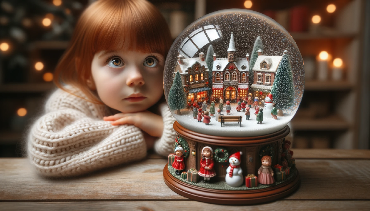 The Magical Snow Globe - SantaClauseTalks.Com