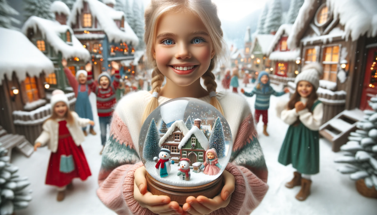 The Magical Snow Globe - SantaClauseTalks.Com